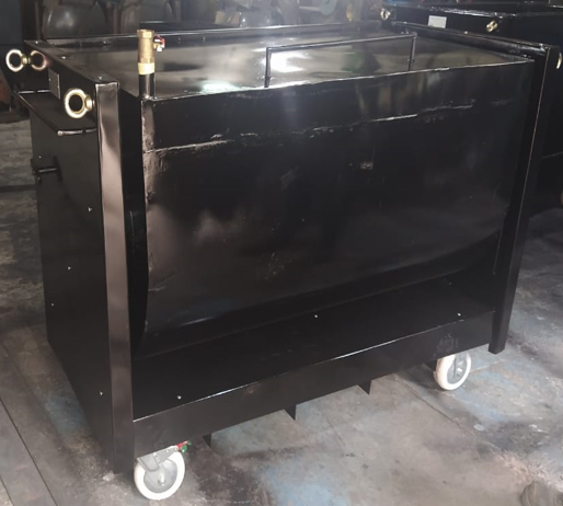 Industrial Chip Trolley Manufacturer in India | Megamech Industries