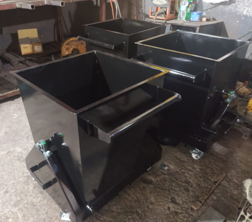Industrial Chip Trolley Manufacturer in India | Megamech Industries