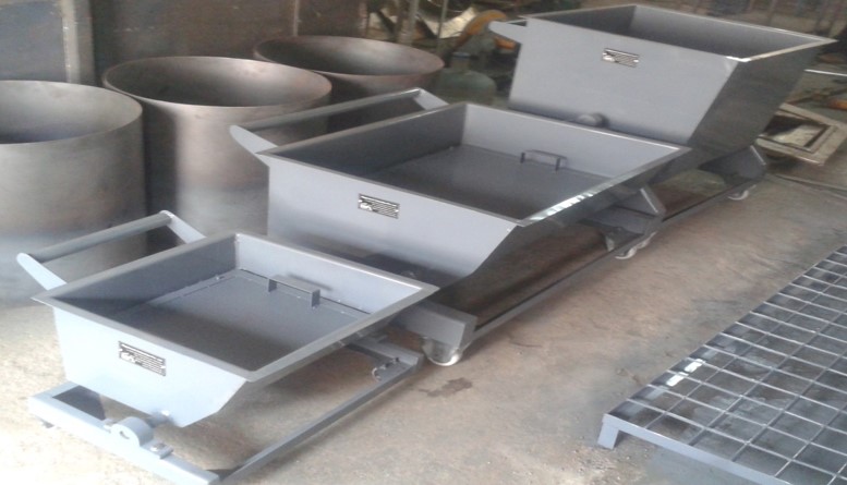 Industrial Chip Trolley Manufacturer in India | Megamech Industries